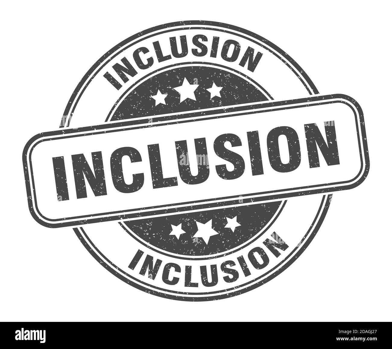 inclusion stamp. inclusion sign. round grunge label Stock Vector Image ...