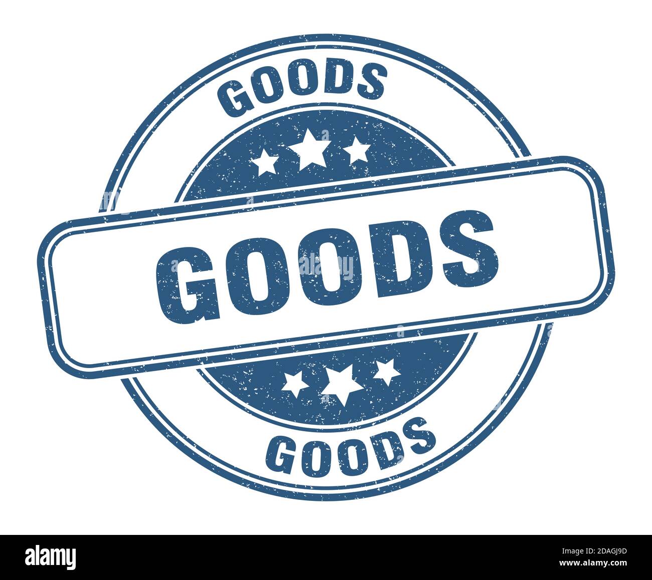 goods stamp. goods sign. round grunge label Stock Vector Image & Art ...