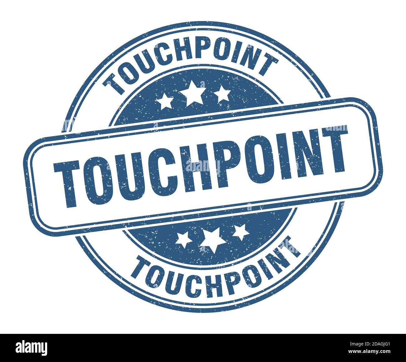 touchpoint stamp. touchpoint sign. round grunge label Stock Vector Image & Art - Alamy