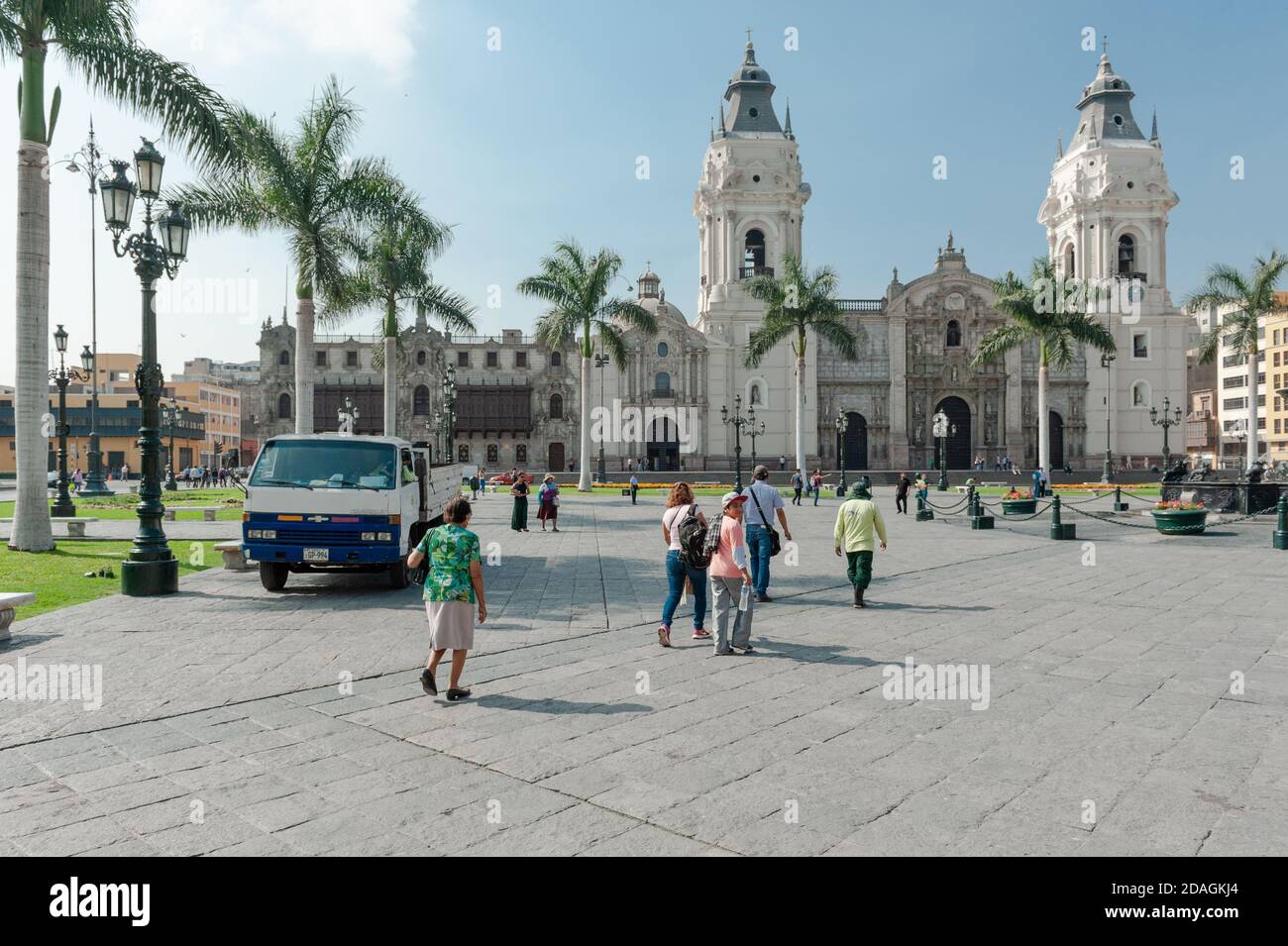 Lima main square hi-res stock photography and images - Alamy