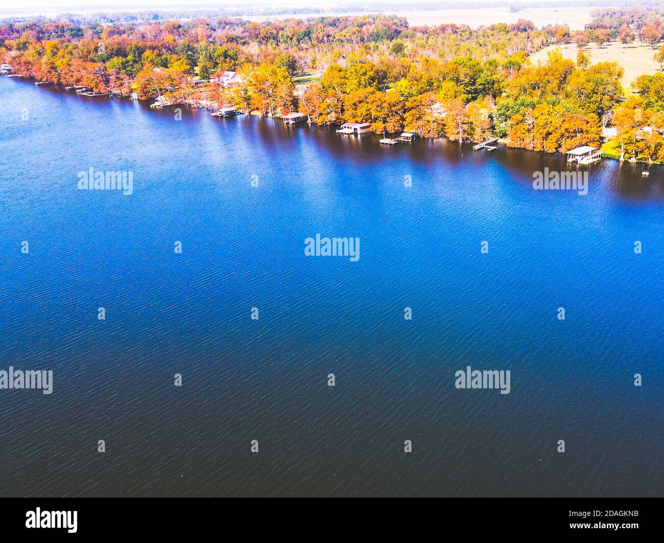 Lake and landscape view Stock Photo - Alamy