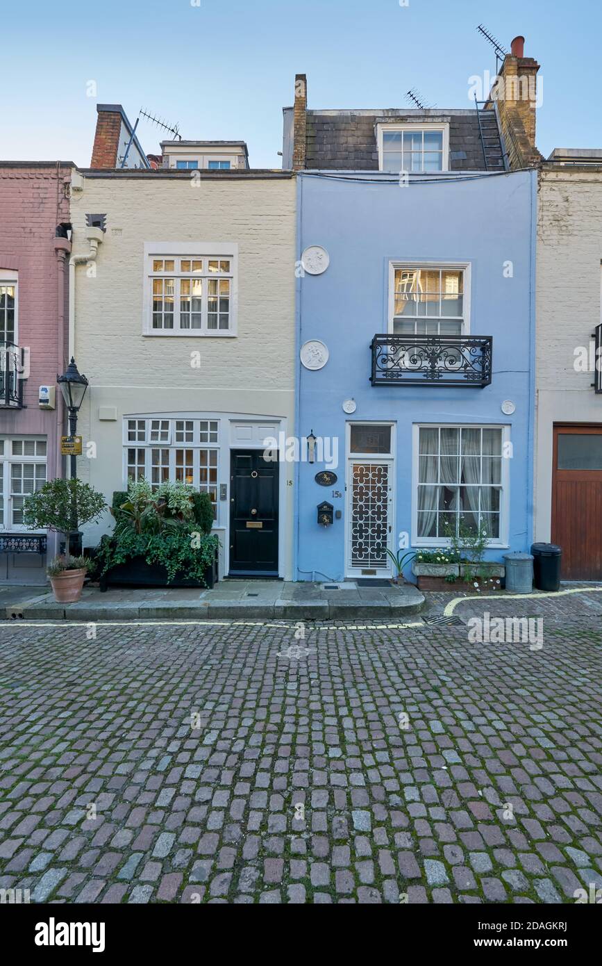 ennismore muse South Kensington. coloured houses old english houses ...