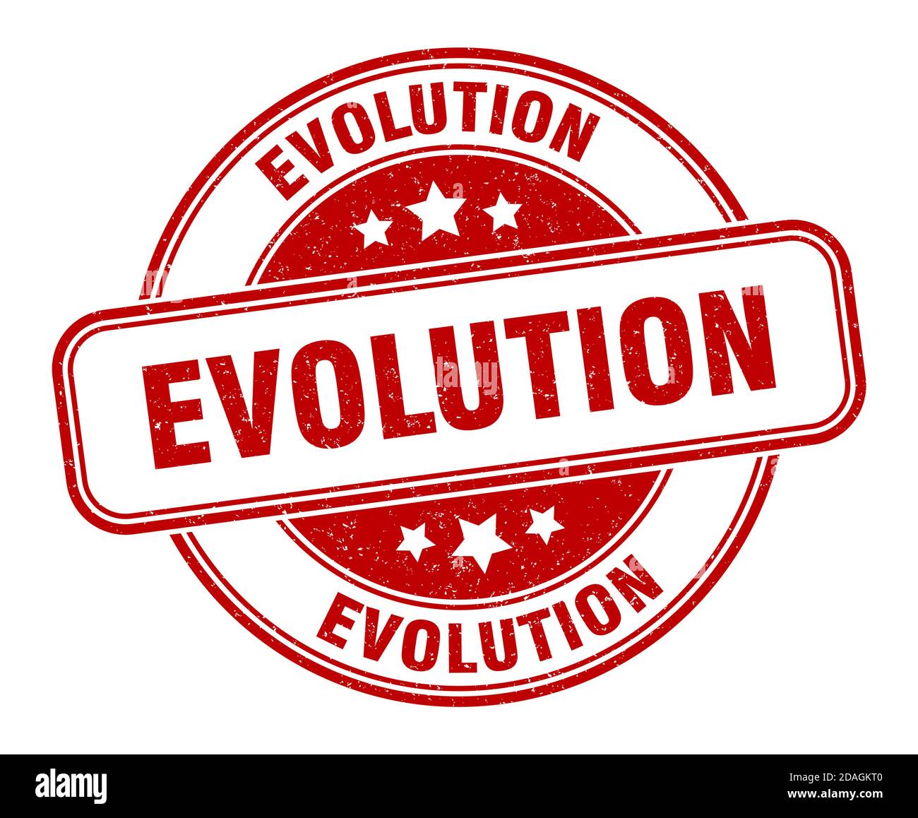 evolution stamp. evolution sign. round grunge label Stock Vector Image ...