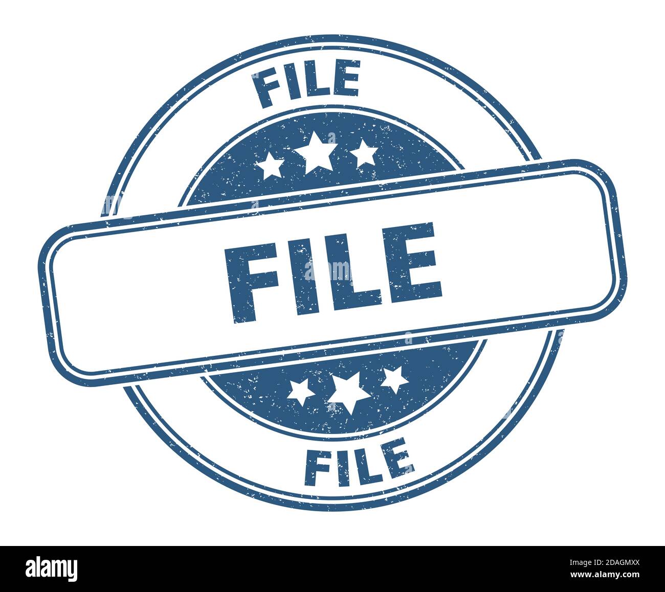 file stamp. file sign. round grunge label Stock Vector Image & Art - Alamy