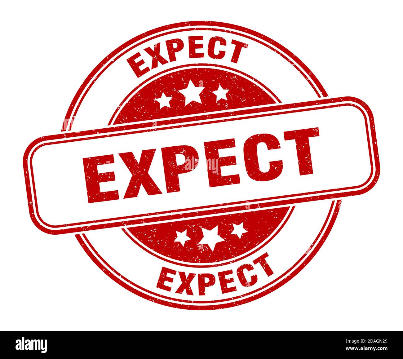 expect stamp. expect sign. round grunge label Stock Vector Image & Art ...