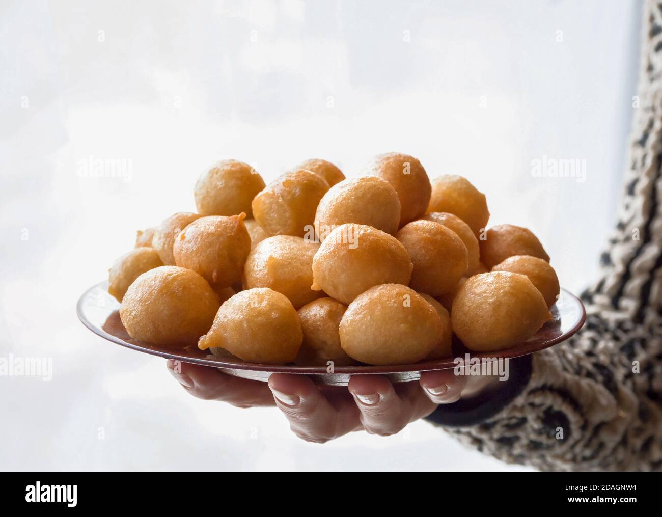 Luqaimat - traditional sweet dumplings of UAE. Sweet Ramadan dumplings ...