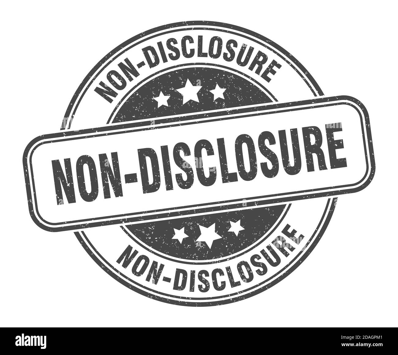 Non disclosure stamp sign hi-res stock photography and images - Alamy