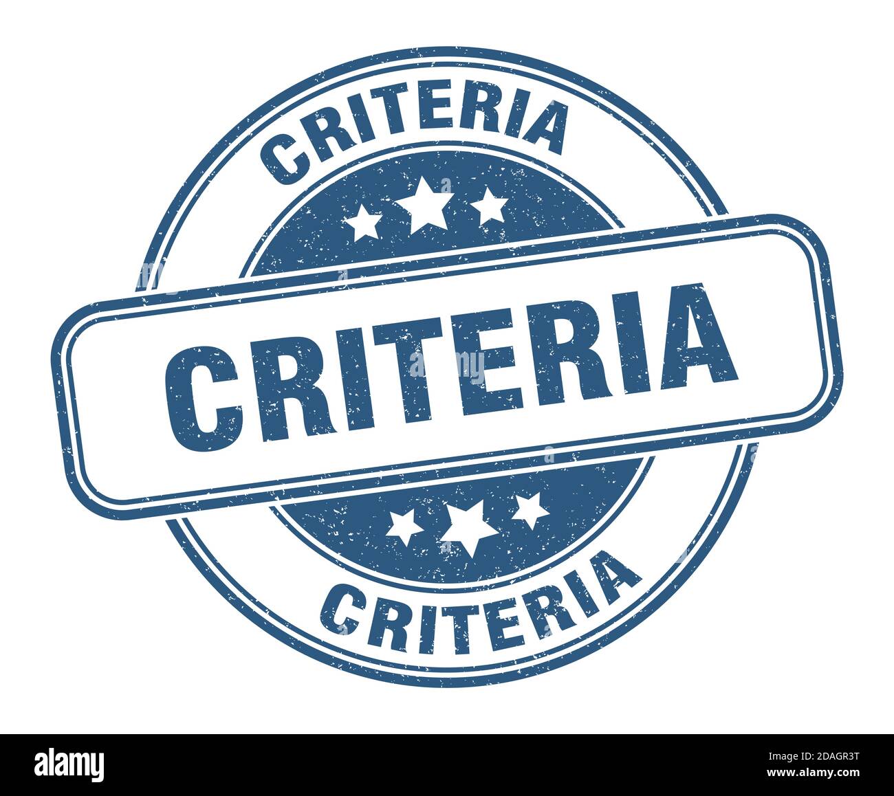 criteria stamp. criteria sign. round grunge label Stock Vector Image ...