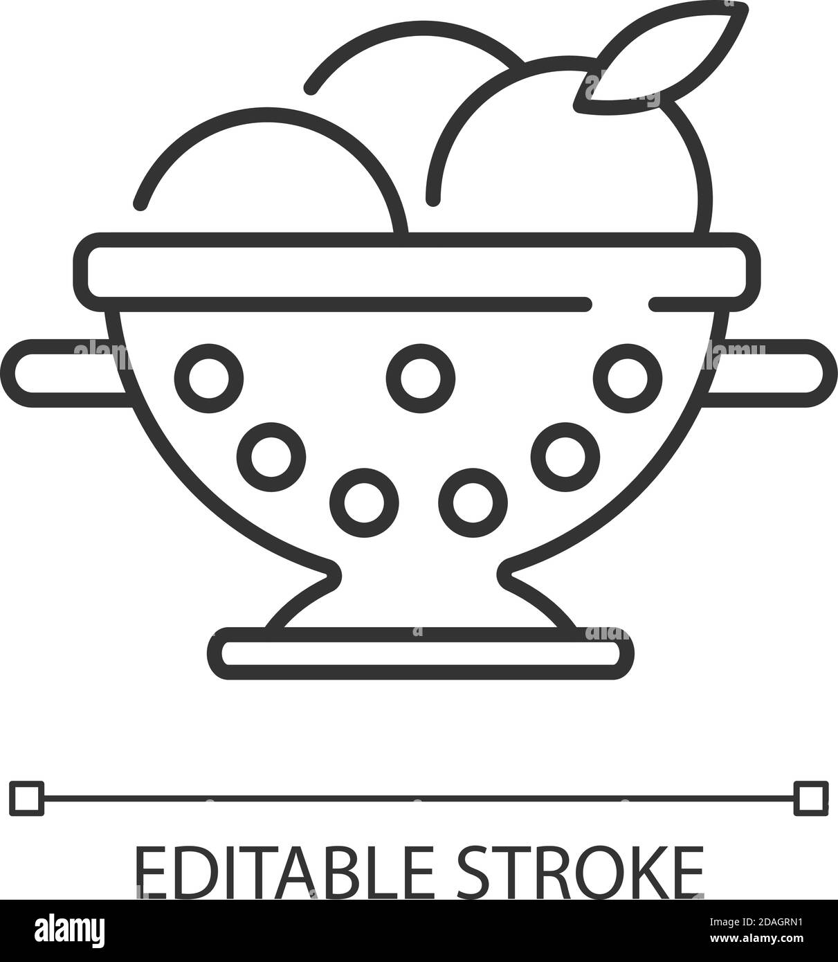 Colander logo hi-res stock photography and images - Alamy