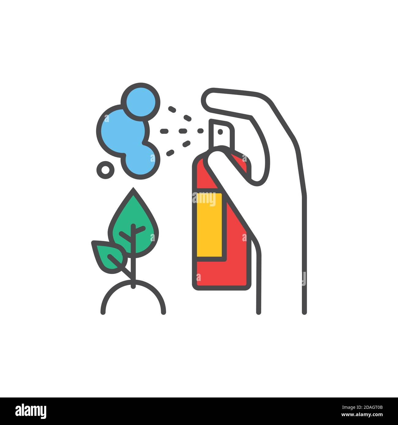 Control plant pests Stock Vector Images - Alamy