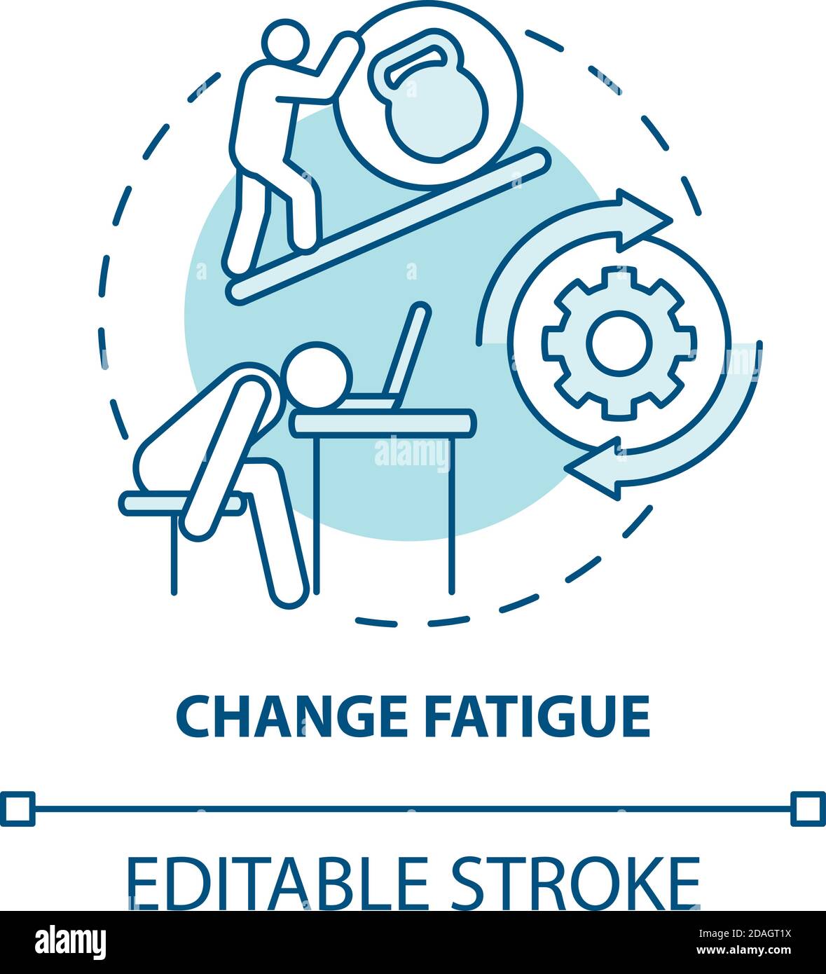 Fatigue challenge Stock Vector Images - Alamy