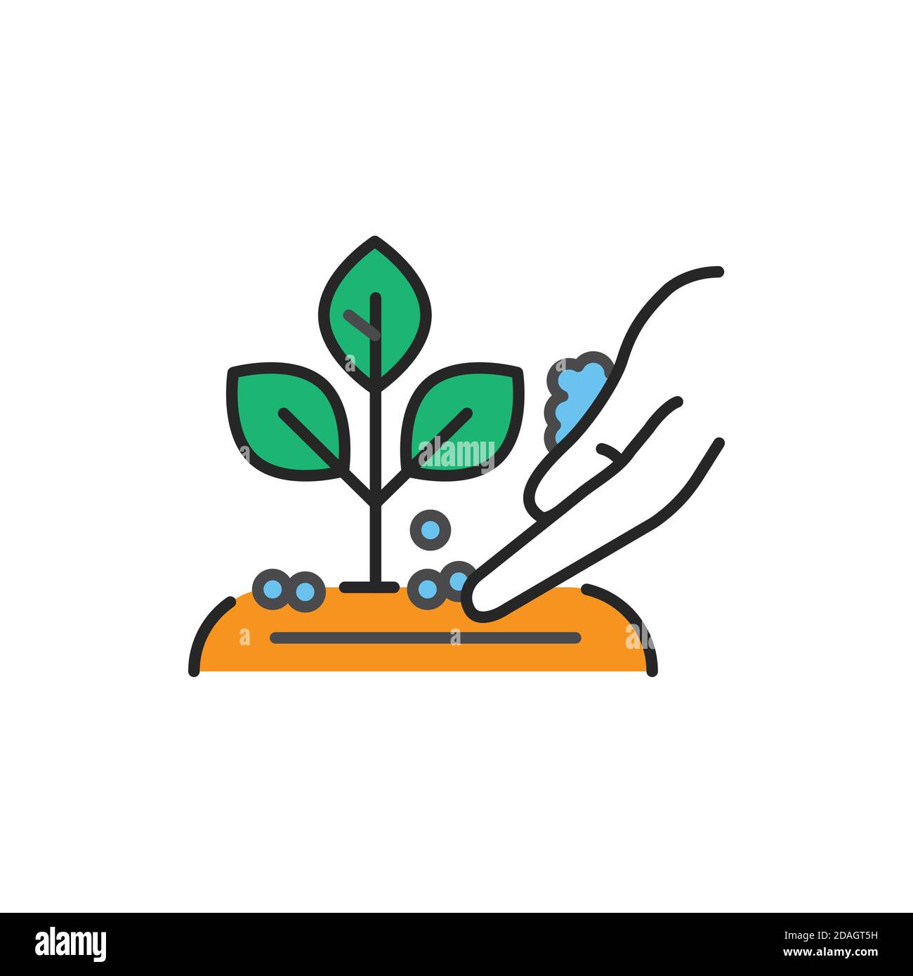 No pests color line icon. Pictogram for web page, mobile app, promo ...