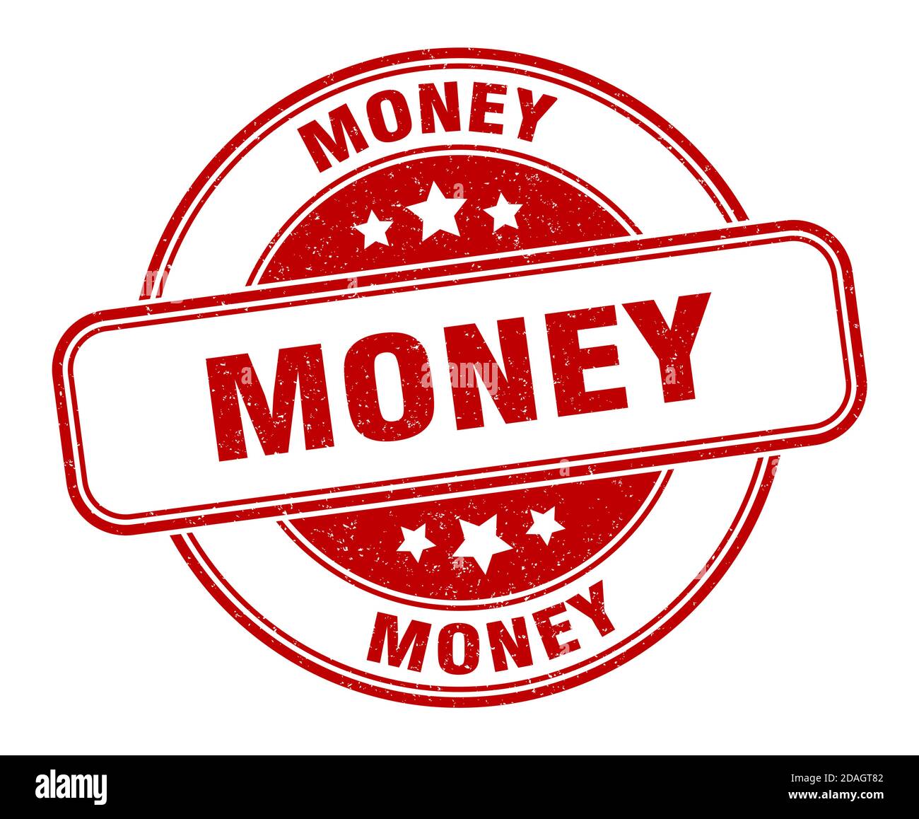 money stamp. money sign. round grunge label Stock Vector Image & Art ...