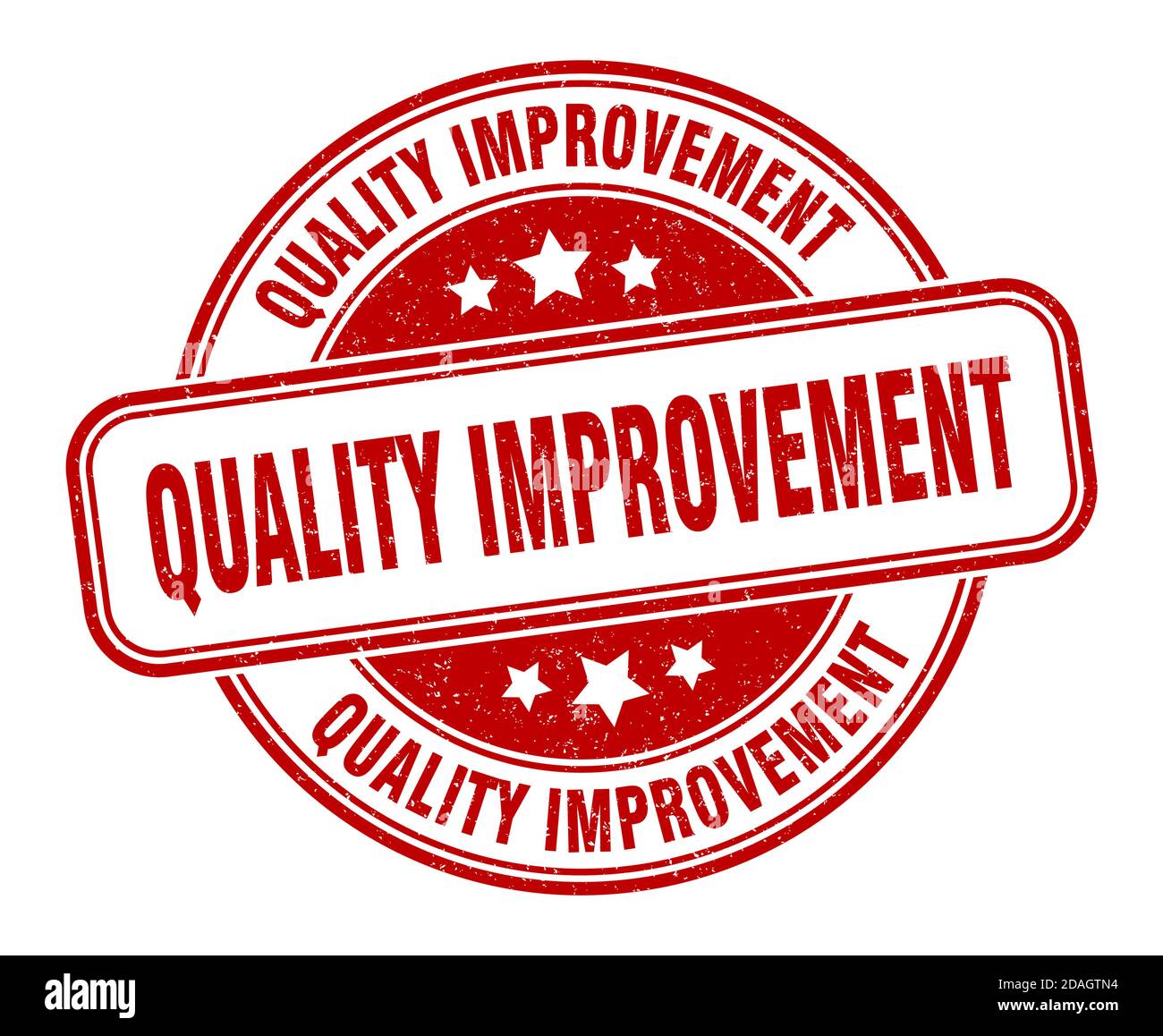 quality improvement stamp. quality improvement sign. round grunge label ...