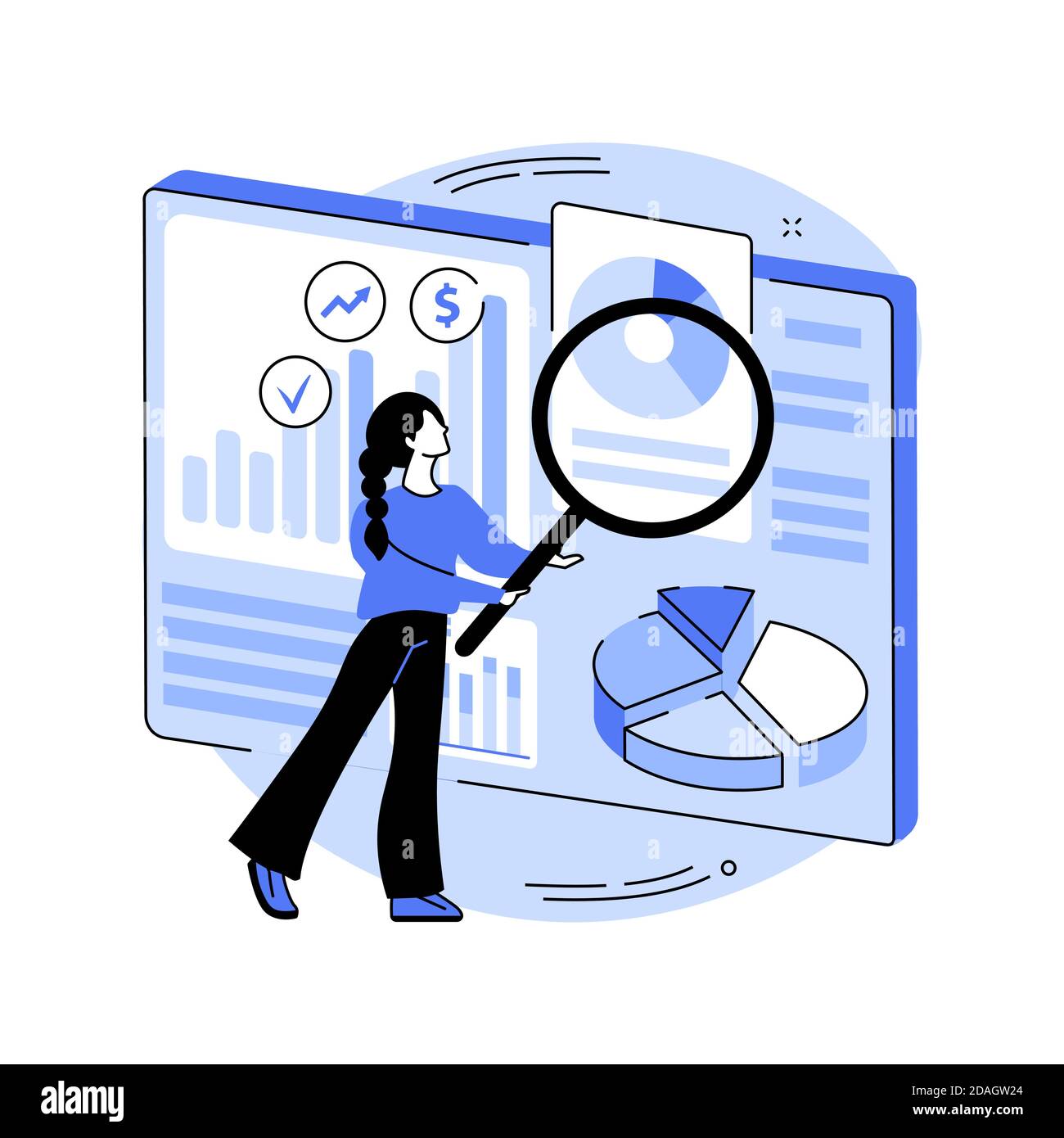 Risk management abstract concept vector illustration Stock Vector Image ...