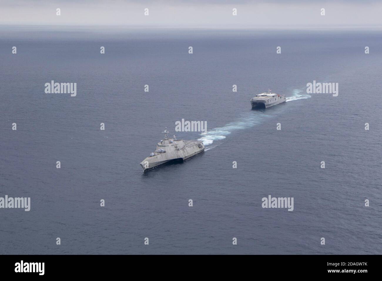 The U.S. Navy Independence-class littoral combat ship USS Gabrielle ...