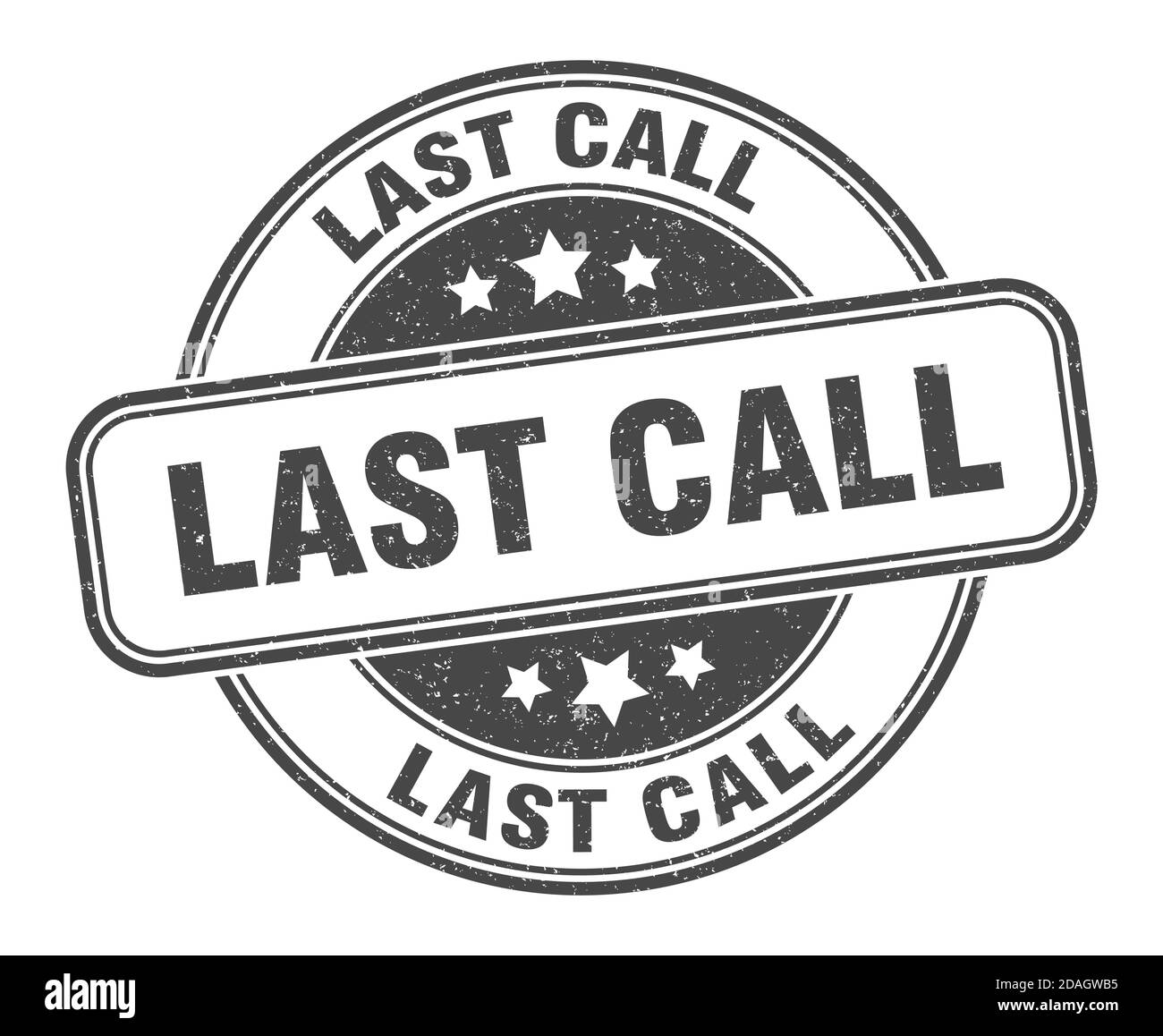 Last call stamp Stock Vector Images - Alamy