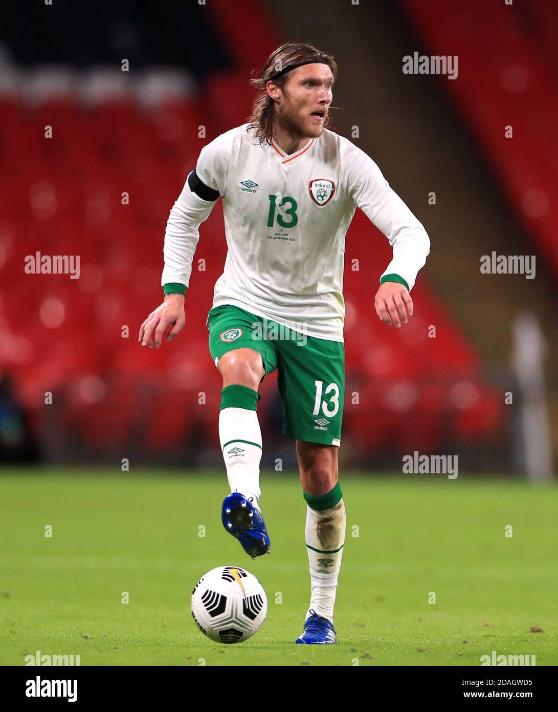 Republic of Ireland's Jeff Hendrick during the international friendly ...