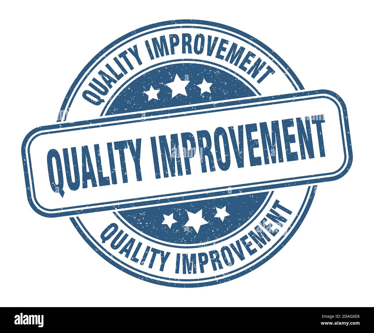 quality improvement stamp. quality improvement sign. round grunge label ...