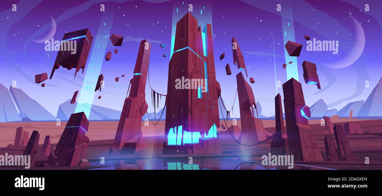 Alien Planet Background