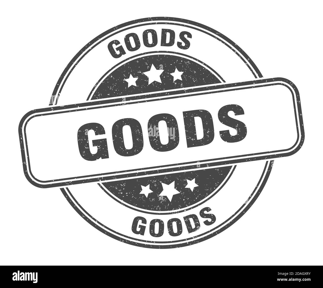 goods stamp. goods sign. round grunge label Stock Vector Image & Art ...