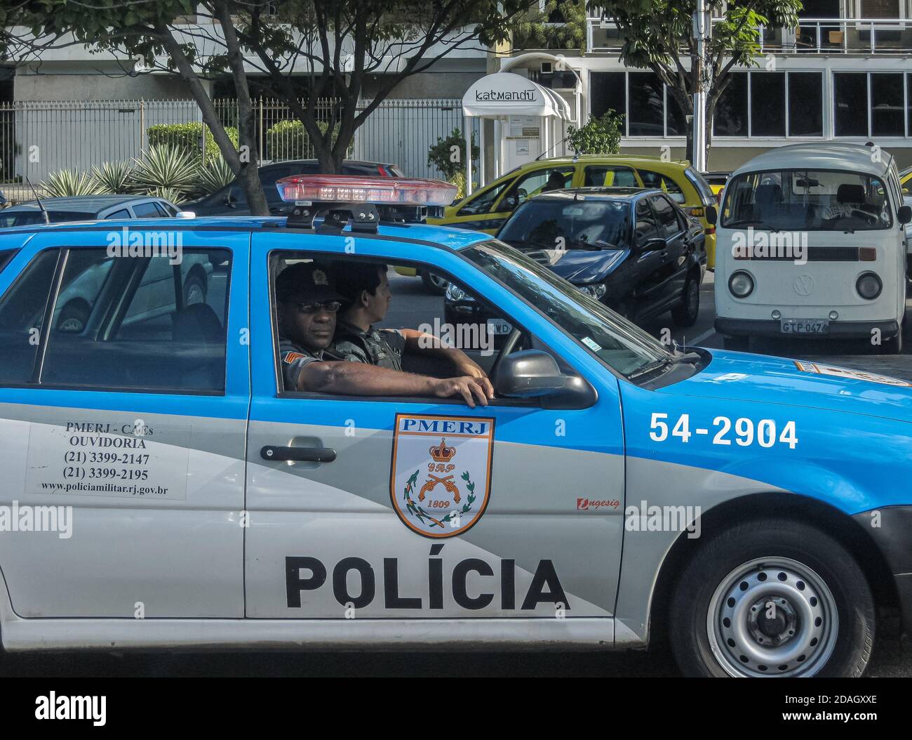 Rio police patrol hi-res stock photography and images - Alamy