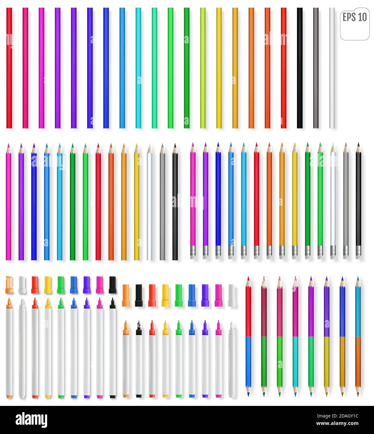 Drawing felt tip pen Stock Vector Images - Alamy
