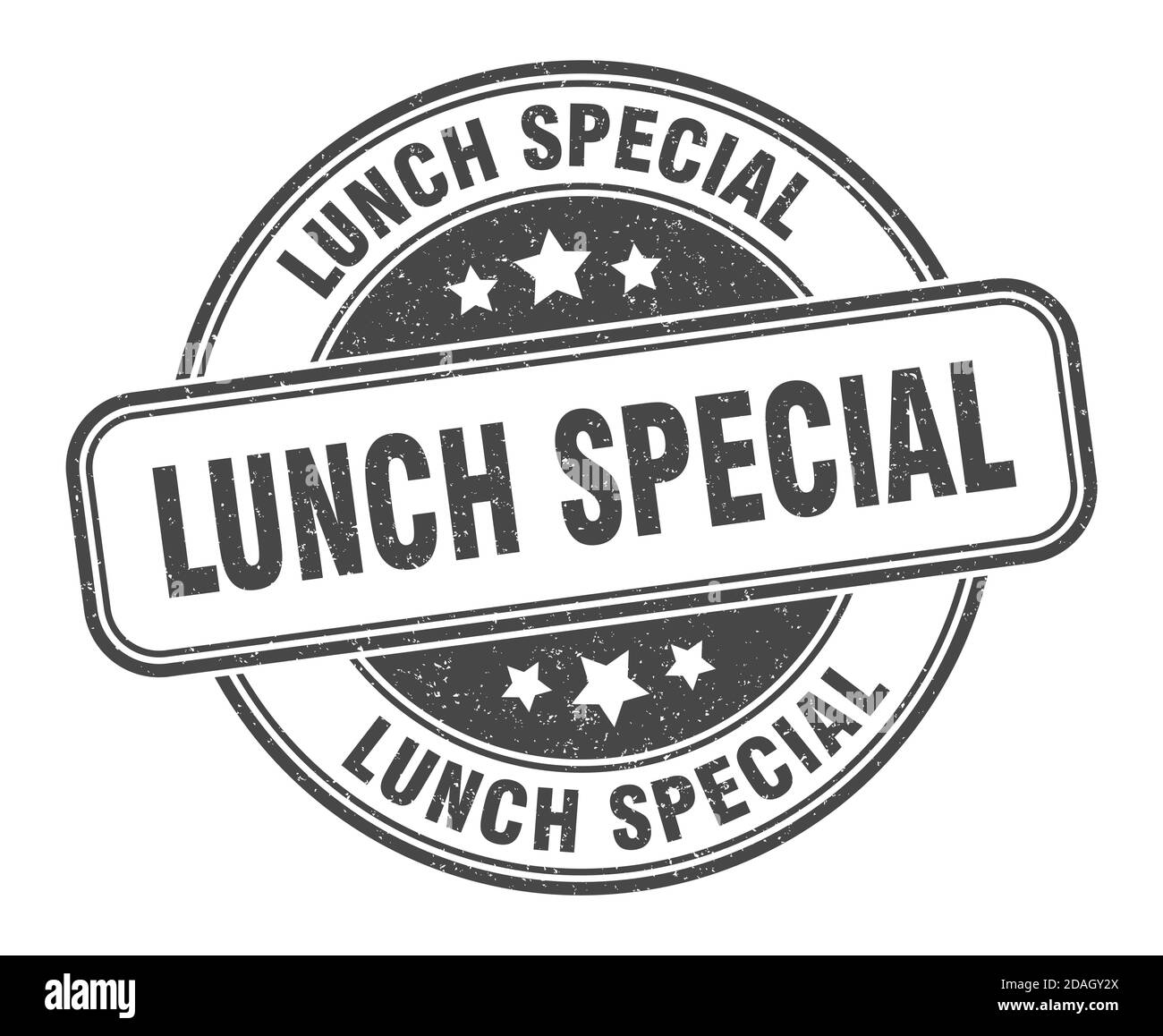 lunch special stamp. lunch special sign. round grunge label Stock ...