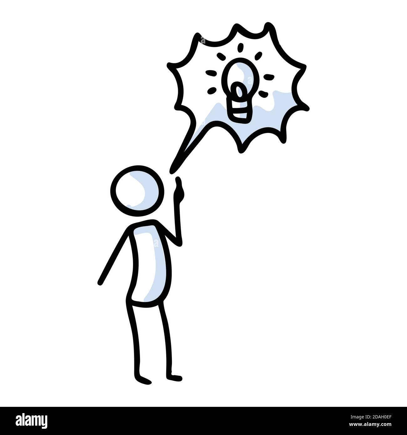 Curious Person Clipart