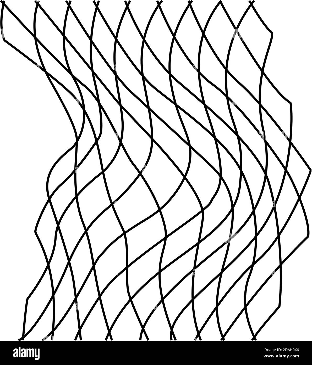 Fishing Net Pattern Vector