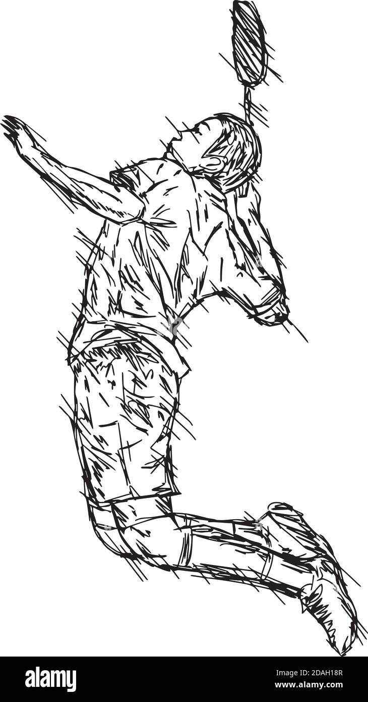 Badminton court Black and White Stock Photos & Images - Alamy