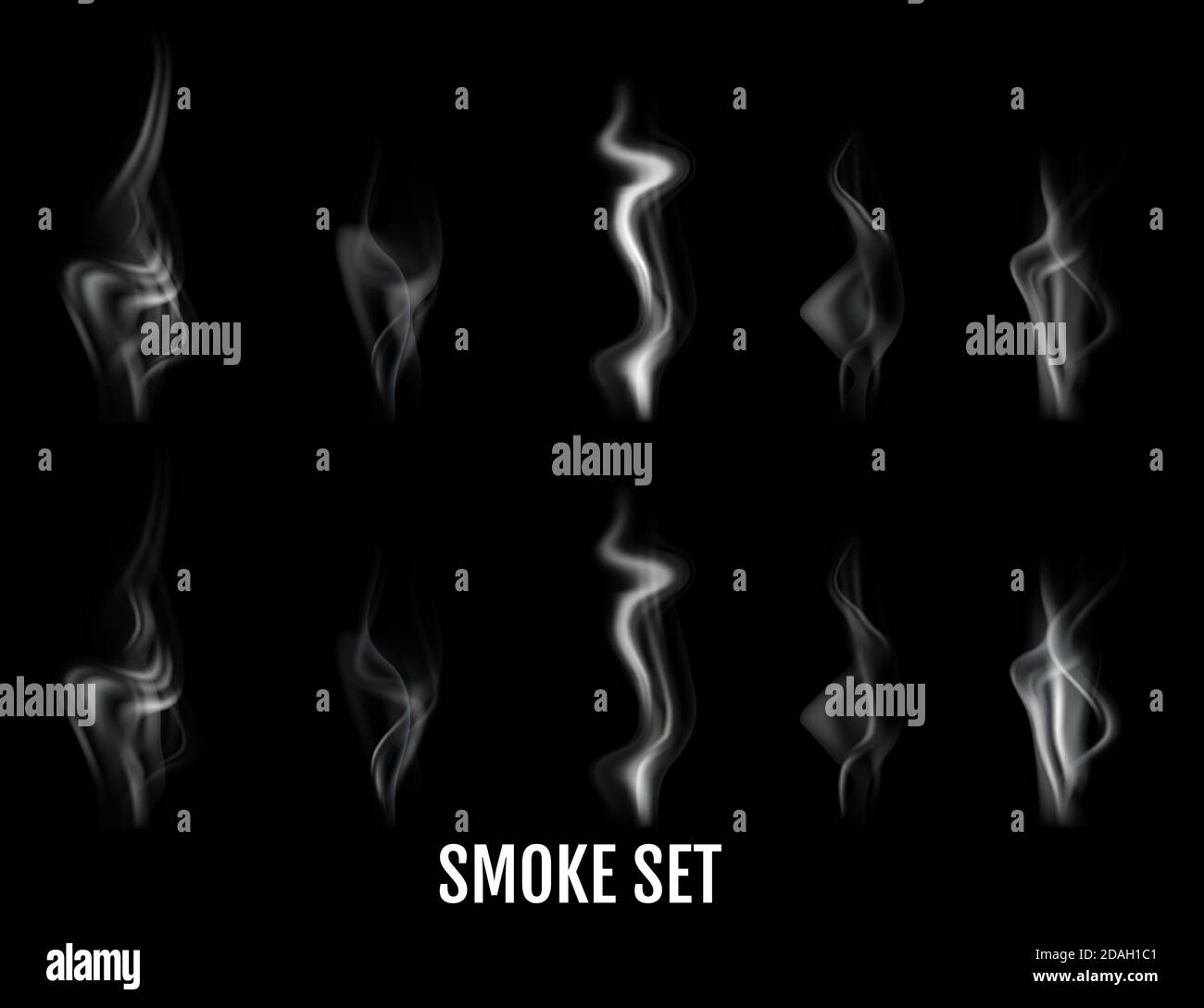 Cigar Smoke Vector