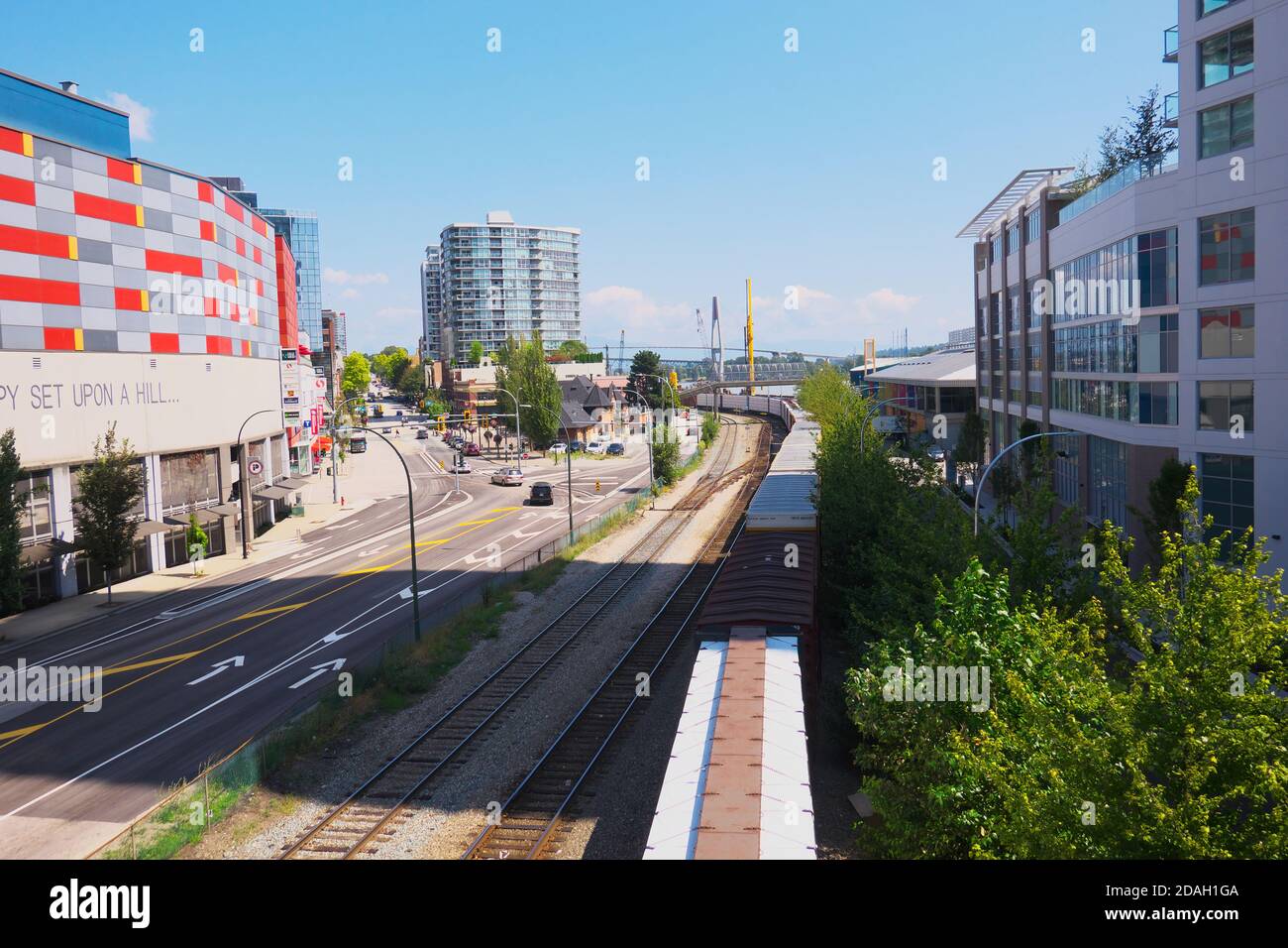 Commercial railway train hi-res stock photography and images - Alamy