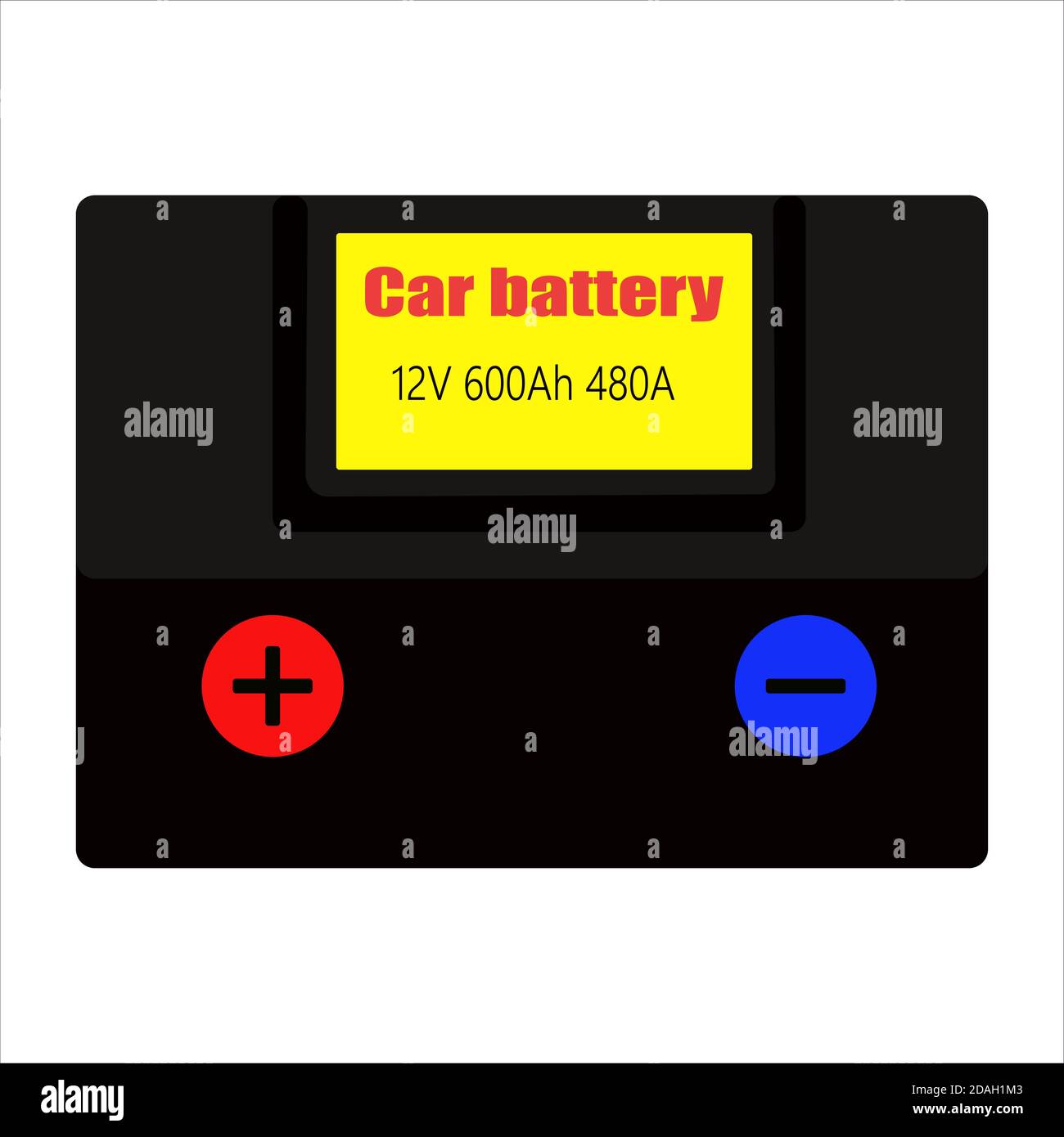 Battery poles Stock Vector Images - Alamy