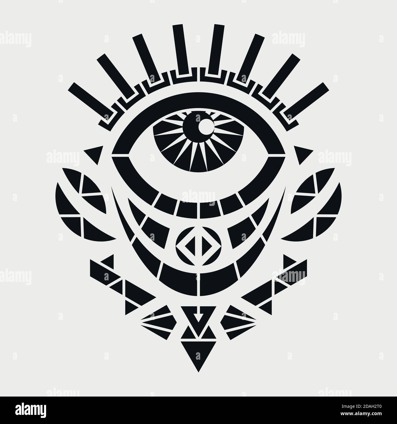 Yoga psychedelic Black and White Stock Photos & Images - Alamy