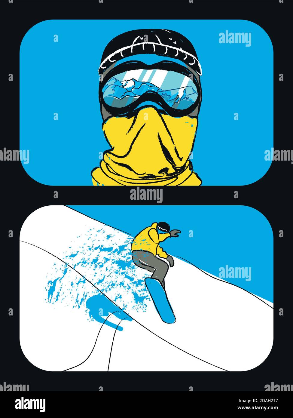 Sports cool man Stock Vector Images - Alamy