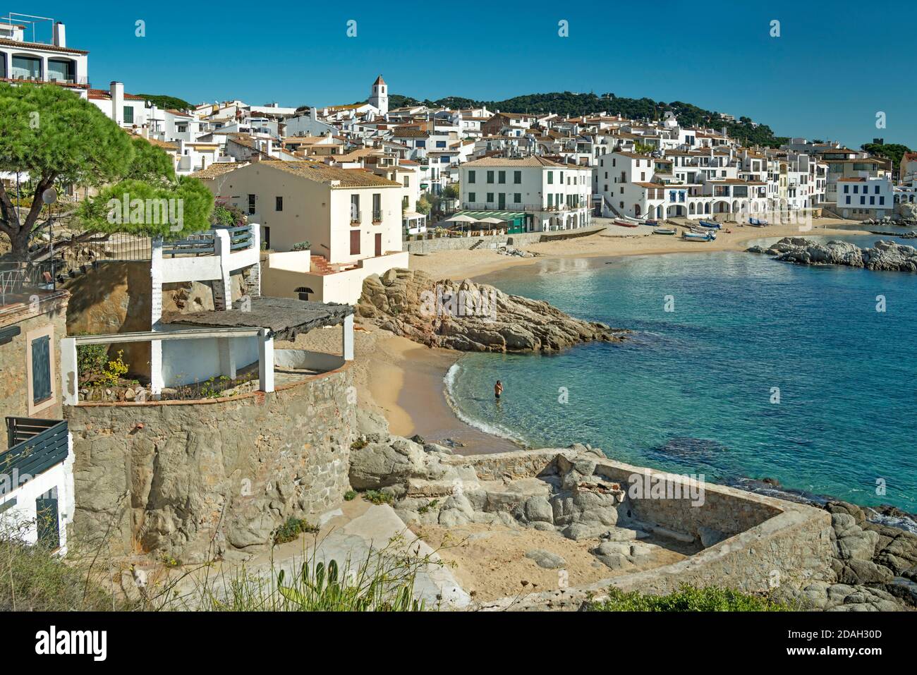 CALELLA DE PALAFRUGELL COSTA BRAVA CATALONIA SPAIN Stock Photo - Alamy