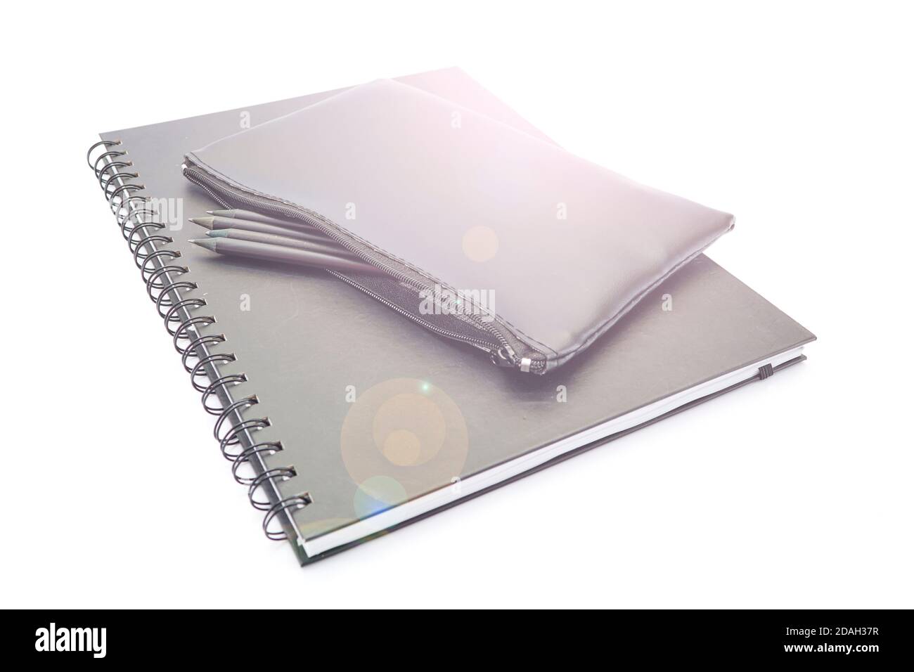 A studio photo of a note book pad Stock Photo - Alamy
