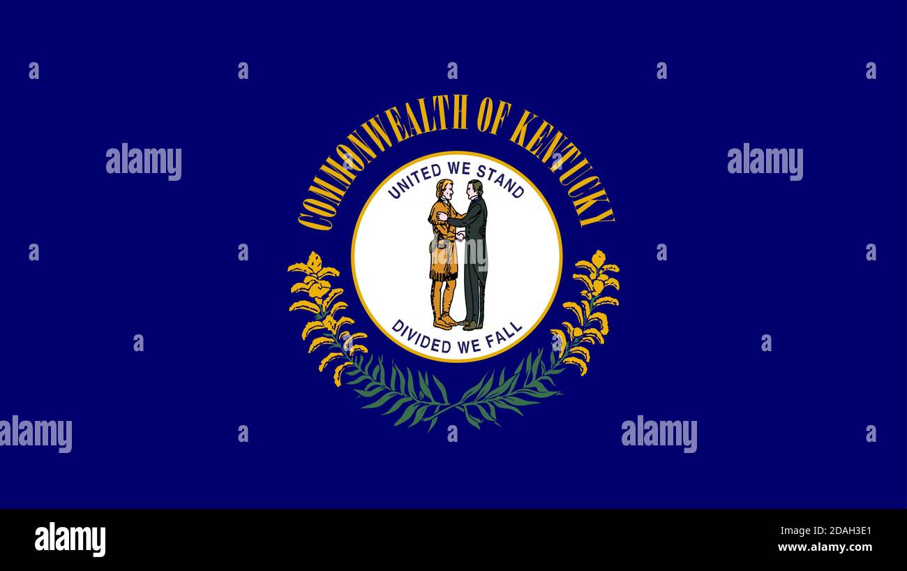 flag of USA state Kentucky Stock Vector Image & Art - Alamy