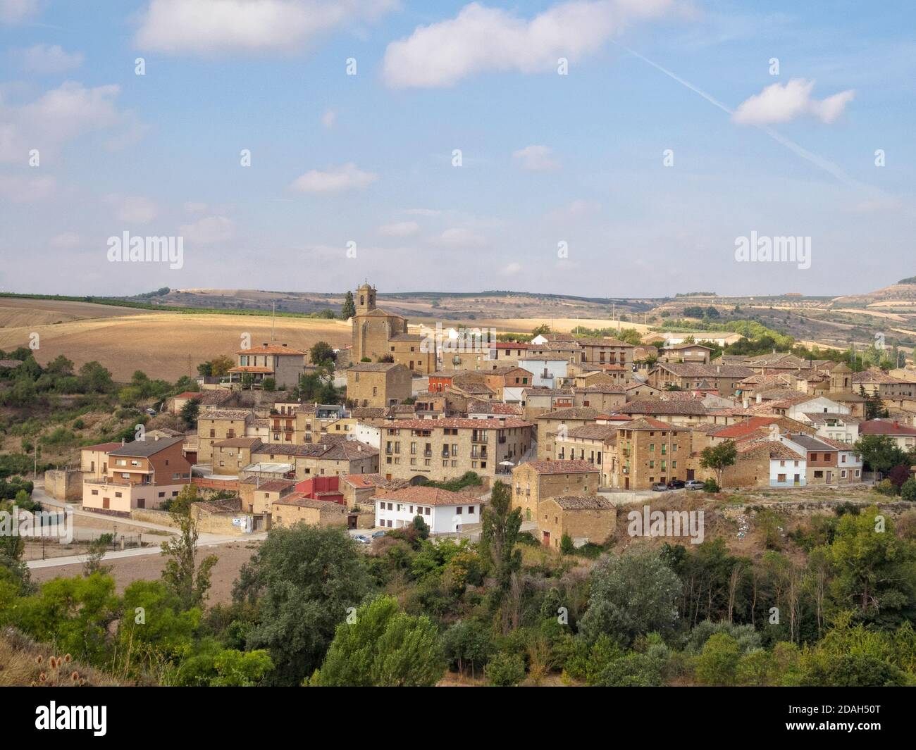 On the Camino between Sansol and Torres del Rio - Navarre, Spain Stock ...