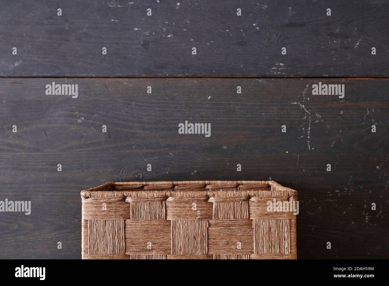 A studio photo of a wicker basket Stock Photo - Alamy