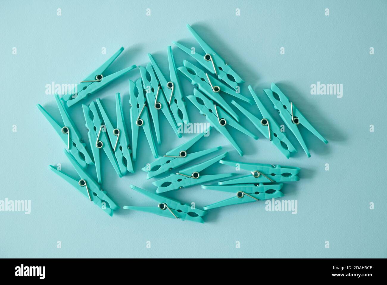 A studio photo of clothes line pegs Stock Photo - Alamy