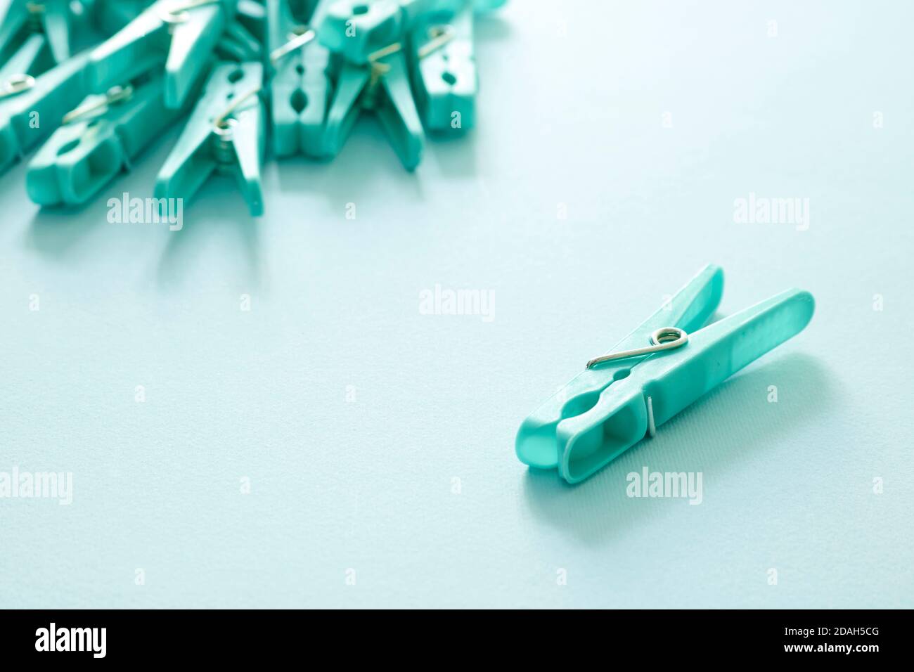 A studio photo of clothes line pegs Stock Photo - Alamy