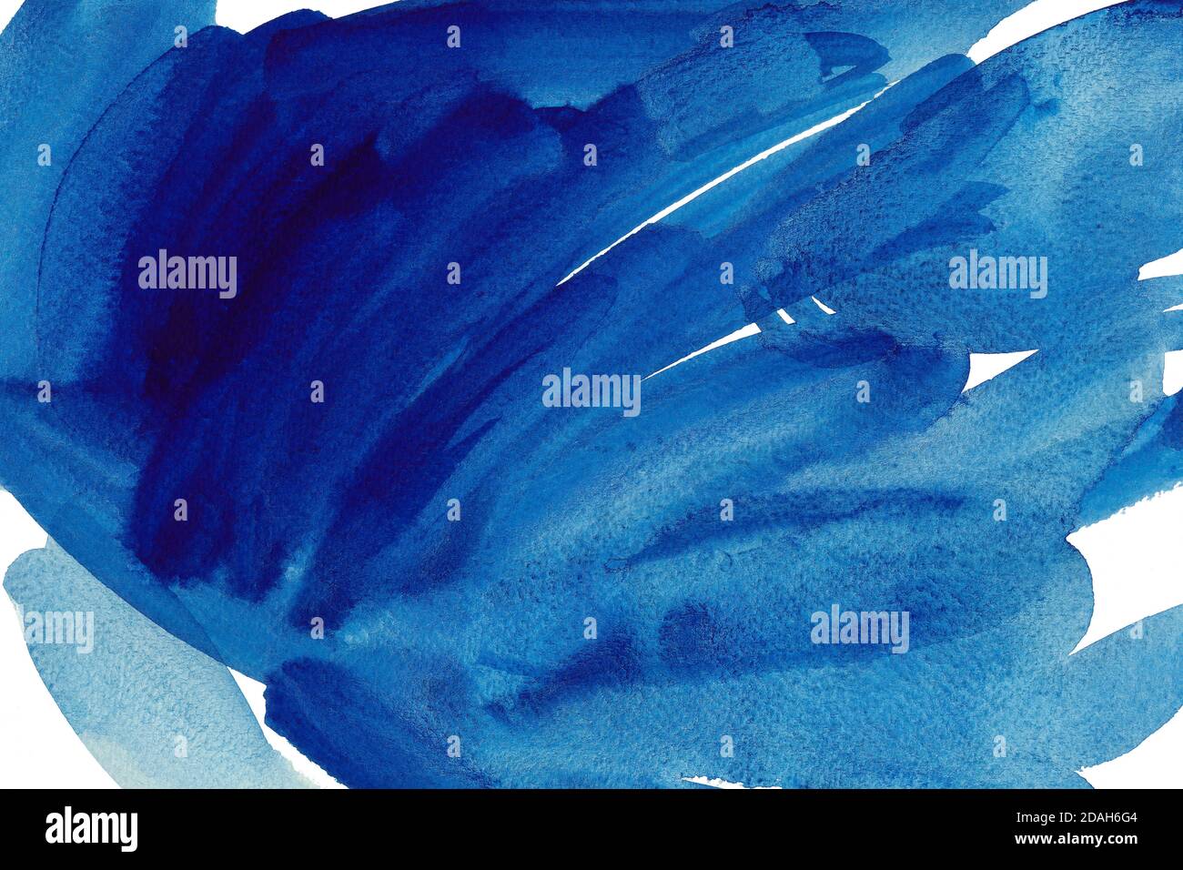 Light blue splash watercolor texture background Stock Photo - Alamy