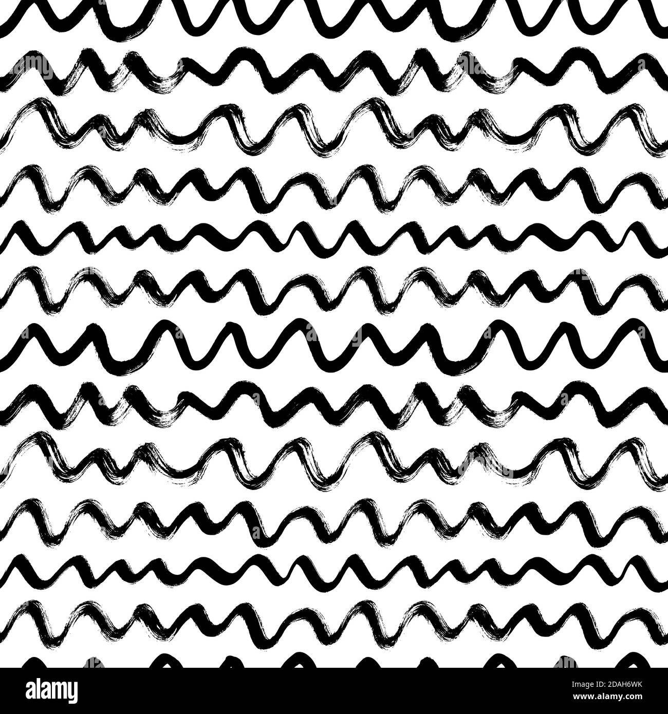 Wavy line pattern vector Stock Vector Images - Alamy