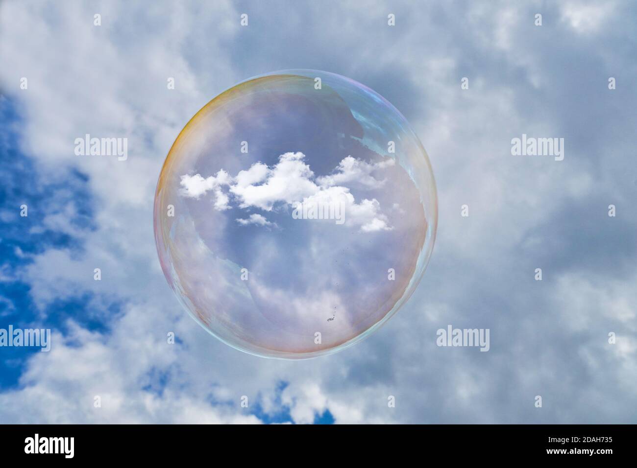 Bubble inside people fantasy hi-res stock photography and images - Alamy