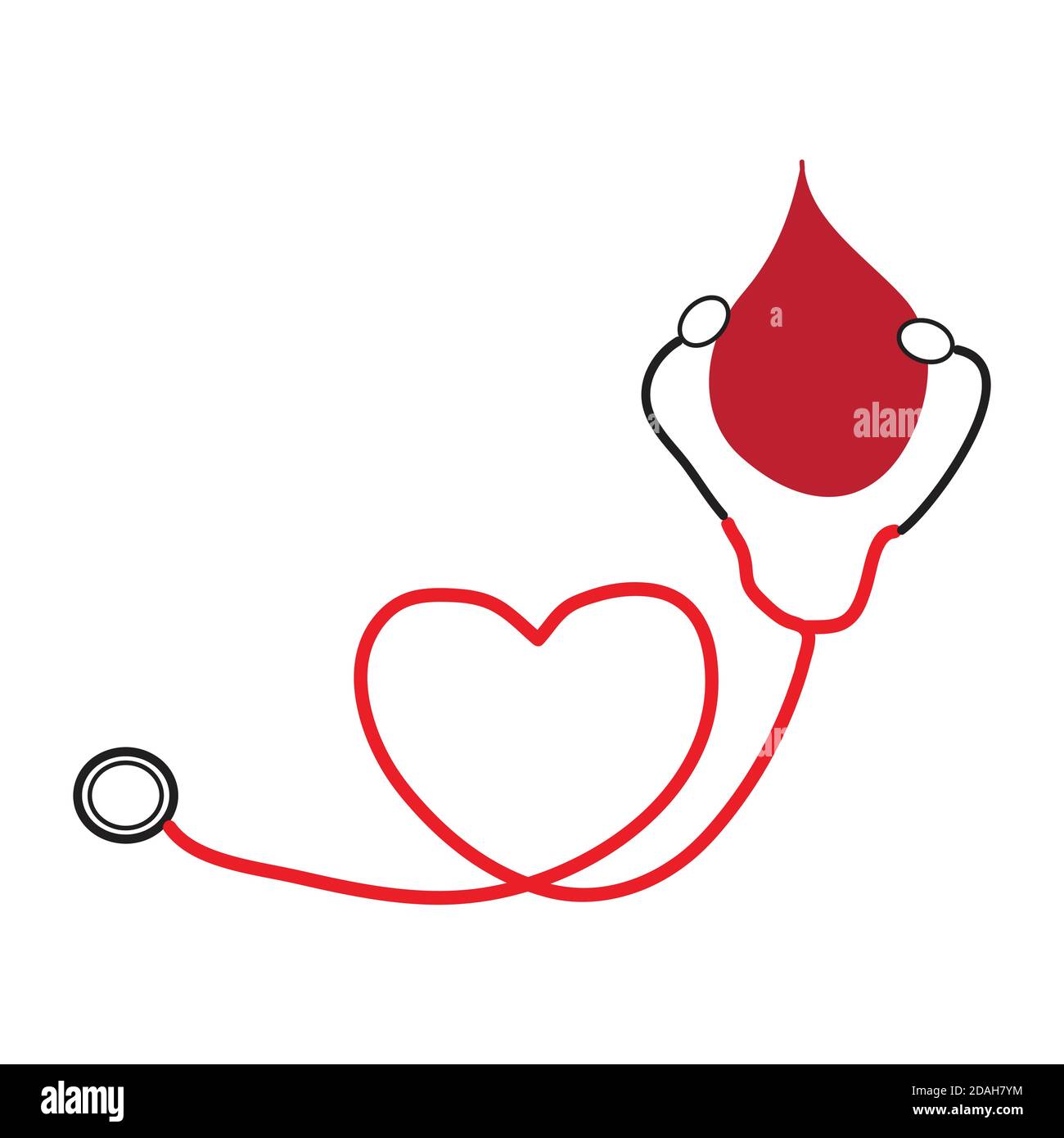 Hand Drawn Illustration For Diabetes Free Campaign World Diabetes Day