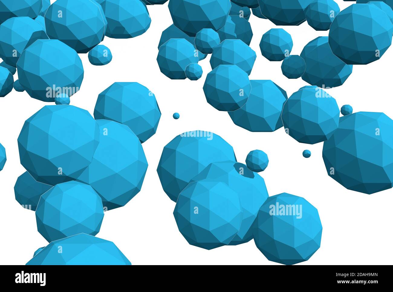Large group of orbs or spheres Stock Photo - Alamy