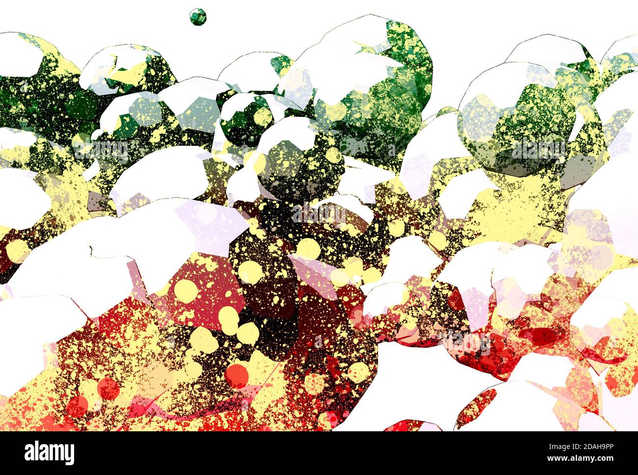 Large group of orbs or spheres Stock Photo - Alamy