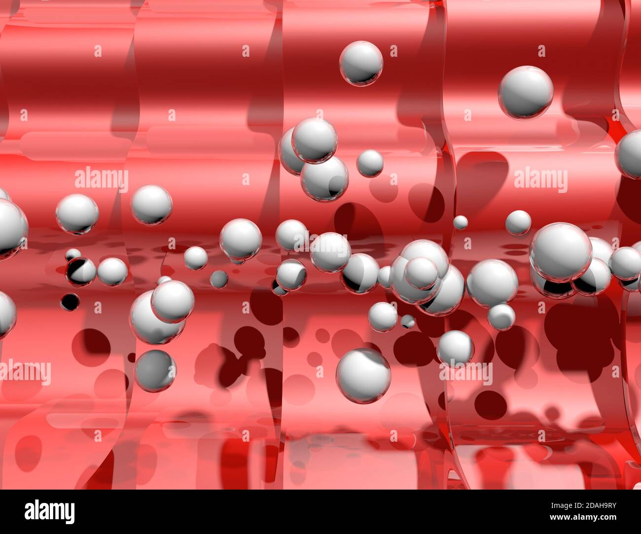 Large group of orbs or spheres Stock Photo - Alamy